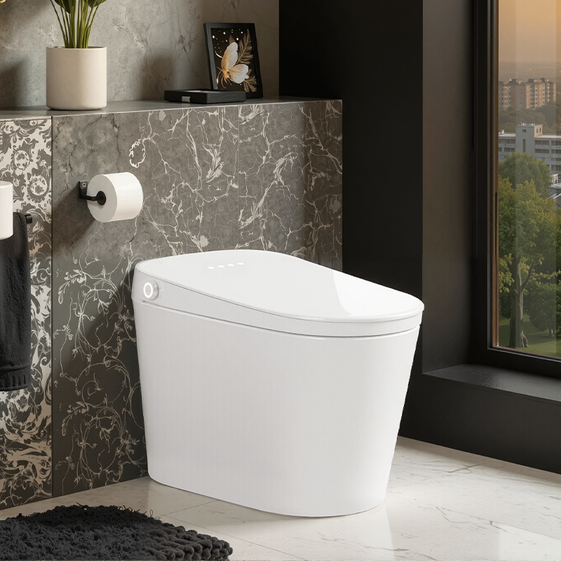 EPLO DP7 Smart Toilet with Bidet Built in,Auto Open/Close,Heated Seat ...